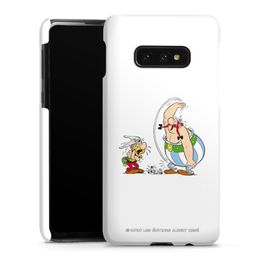 DeinDesign Galaxy S10e Handy Premium Case Smartphone Handyh&uuml;lle Schutzh&uuml;lle matt Obelix Official Licensed Product Asterix Premium Case