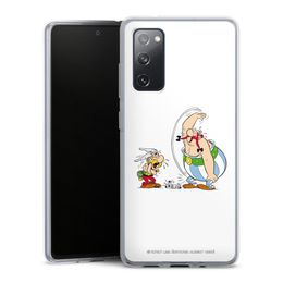 DeinDesign Galaxy S20 FE Handy Silikon H&uuml;lle Case transparent Handyh&uuml;lle Obelix Official Licensed Product Asterix Silikon Case