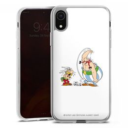 DeinDesign iPhone Xr Handy Silikon H&uuml;lle Case transparent Handyh&uuml;lle Obelix Official Licensed Product Asterix Silikon Case
