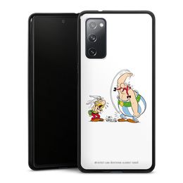 DeinDesign Galaxy S20 FE Handy Silikon H&uuml;lle Case schwarz Handyh&uuml;lle Obelix Official Licensed Product Asterix