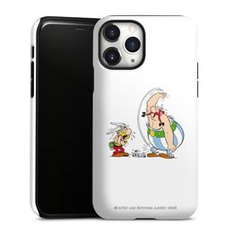 DeinDesign iPhone 11 Pro Handy Panzer Handyh&uuml;lle robuste Outdoor H&uuml;lle Schutzh&uuml;lle gl&auml;nzend Official Licensed Product Obelix Asterix Tough Case
