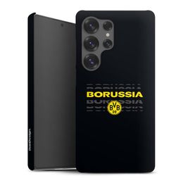 DeinDesign Galaxy S25 Ultra Handy Premium Case Smartphone Handyh&uuml;lle Schutzh&uuml;lle matt Official Licensed Product Bvb Borussia Dortmund Premium Case