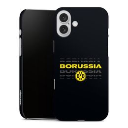 DeinDesign iPhone 16 Plus Handy Premium Case Smartphone Handyh&uuml;lle Schutzh&uuml;lle matt Official Licensed Product Bvb Borussia Dortmund Premium Case