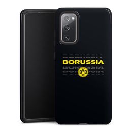 DeinDesign Galaxy S20 FE 5G Handy Panzer Handyh&uuml;lle robuste Outdoor H&uuml;lle Schutzh&uuml;lle gl&auml;nzend Bvb Official Licensed Product Borussia Dortmund Tough Case