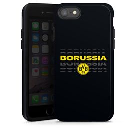DeinDesign iPhone SE (2020) Handy Panzer Handyh&uuml;lle robuste Outdoor H&uuml;lle Schutzh&uuml;lle gl&auml;nzend Official Licensed Product Borussia Dortmund Bvb Tough Case