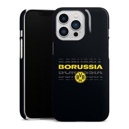 DeinDesign iPhone 13 Pro Handy Premium Case Smartphone Handyh&uuml;lle Schutzh&uuml;lle gl&auml;nzend Official Licensed Product Bvb Borussia Dortmund Premium Case