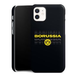 DeinDesign iPhone 12 mini Handy Premium Case Smartphone Handyh&uuml;lle Schutzh&uuml;lle gl&auml;nzend Official Licensed Product Bvb Borussia Dortmund Premium Case