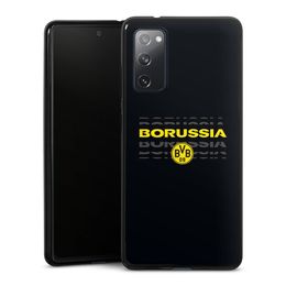DeinDesign Galaxy S20 FE Handy Silikon H&uuml;lle Case schwarz Handyh&uuml;lle Bvb Official Licensed Product Borussia Dortmund
