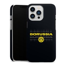DeinDesign iPhone 13 Pro Handy Premium Case Smartphone Handyh&uuml;lle Schutzh&uuml;lle matt Official Licensed Product Bvb Borussia Dortmund Premium Case