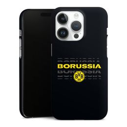 DeinDesign iPhone 14 Pro Handy Premium Case Smartphone Handyh&uuml;lle Schutzh&uuml;lle matt Official Licensed Product Bvb Borussia Dortmund Premium Case