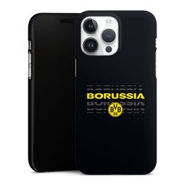DeinDesign iPhone 14 Pro Max Handy Premium Case Smartphone Handyh&uuml;lle Schutzh&uuml;lle matt Official Licensed Product Bvb Borussia Dortmund Premium Case