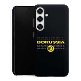 DeinDesign Galaxy S24 Handy Premium Case Smartphone Handyh&uuml;lle Schutzh&uuml;lle matt Official Licensed Product Bvb Borussia Dortmund Premium Case