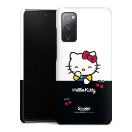 DeinDesign Galaxy S20 FE Handy Premium Case Smartphone Handyh&uuml;lle Schutzh&uuml;lle matt Official Licensed Product Hello Kitty Cherry Premium Case