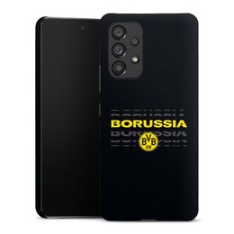 DeinDesign Galaxy A53 5G Handy Premium Case Smartphone Handyh&uuml;lle Schutzh&uuml;lle matt Official Licensed Product Borussia Dortmund Bvb Premium Case