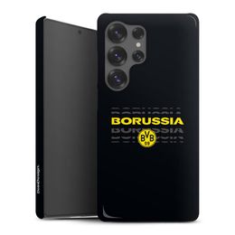 DeinDesign Galaxy S25 Ultra Handy Premium Case Smartphone Handyh&uuml;lle Schutzh&uuml;lle gl&auml;nzend Official Licensed Product Bvb Borussia Dortmund Premium Case