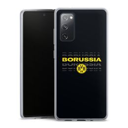 DeinDesign Galaxy S20 FE Handy Silikon H&uuml;lle Case transparent Handyh&uuml;lle Bvb Official Licensed Product Borussia Dortmund Silikon Case