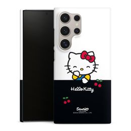 DeinDesign Galaxy S24 Ultra Handy Premium Case Smartphone Handyh&uuml;lle Schutzh&uuml;lle matt Hello Kitty Cherry Official Licensed Product Premium Case