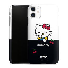 DeinDesign iPhone 11 Handy Premium Case Smartphone Handyh&uuml;lle Schutzh&uuml;lle gl&auml;nzend Official Licensed Product Cherry Hello Kitty Premium Case