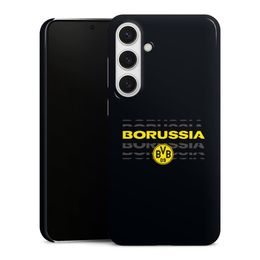 DeinDesign Galaxy S24+ Handy Premium Case Smartphone Handyh&uuml;lle Schutzh&uuml;lle gl&auml;nzend Official Licensed Product Bvb Borussia Dortmund Premium Case