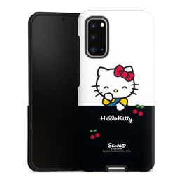 DeinDesign Galaxy S20 Handy Panzer Handyh&uuml;lle robuste Outdoor H&uuml;lle Schutzh&uuml;lle matt Hello Kitty Cherry Official Licensed Product Tough Case