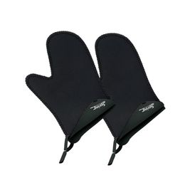 Spring Ofenhandschuh, Schwarz, Kunststoff, 15x3x23 cm, rutschfest, Kochen, Geschirrt&uuml;cher & Sch&uuml;rzen, Topflappen & Ofenhandschuhe
