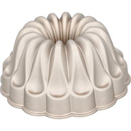 Birkmann Gugelhupfform Contoura, Silber, Metall, 1,6 L, Blume, 10.5 cm, antihaftbeschichtet, Backen, Backformen, Gugelhupfformen