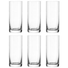Leonardo Gl&auml;serset Easy+, Klar, Transparent, Glas, 6-teilig, 460 ml, 16.2 cm, Essen & Trinken, Gl&auml;ser, Gl&auml;ser-Sets