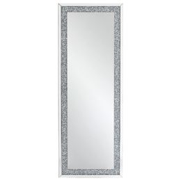 Xora Wandspiegel, Silber, Glas, Pappel, rechteckig, 60x160x4 cm, senkrecht und waagrecht montierbar, Ganzk&ouml;rperspiegel, Spiegel, Wandspiegel