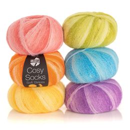 Lana Grossa Sockenwolle Cosy Socks "Soft Stripes"