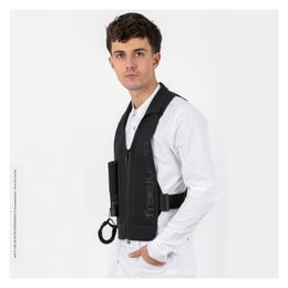 Freejump Airbagweste Airvest Plume schwarz Child L