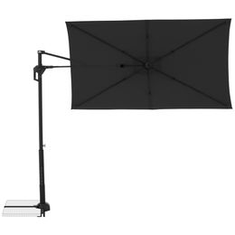 Doppler Pendelschirm Active City Schwarz ca. 240x135cm