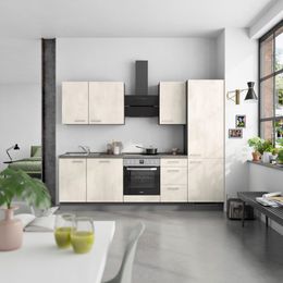 Nobilia K&uuml;chenblock Riva High m. Ger&auml;ten Wei&szlig;