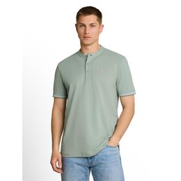 Herren Poloshirtgr&uuml;n mist, Gr. XL, Tom Tailor Denim, Single Jersey, Obermaterial: 60% Baumwolle, 40% Polyester, Shirts