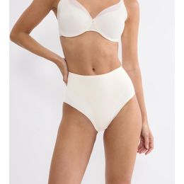 Shapingslip Triumph "BMU Illusion Curve", Damen, Gr. S, ecru wei&szlig;, Microtouch, Obermaterial: 56% Polyamid, 44% Elasthan, k&ouml;rpernah, Unterhosen, weich, nahtlos, mittlerer Shape-Effekt, formend