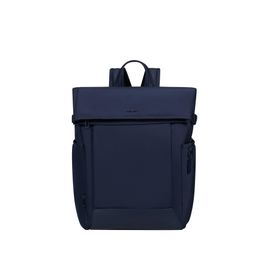 Notebookrucksack Samsonite, Gr. B/H/T: 31cm x 44,5cm x 16cm, blau, Polyester, Rucks&auml;cke, Softes, mattes Nylon