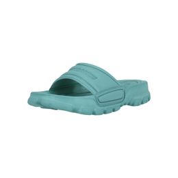 Badeschuh Endurance "Toopin", Damen, Gr. 36, blau (t&uuml;rkis), Synthetik, Schuhe Badeschuh, mit rutschhemmendem Profil