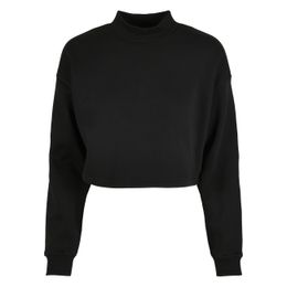 Sweatshirt Urban Classics "Urban Classics Damen", Damen, Gr. L, schwarz, 65% Baumwolle, 35% Polyester, unifarben, Sweatshirts Sweatshirt