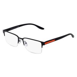 Armani Exchange AX1046 Brille Herren | Fassung: Halbrand, Quadratisch, Schwarz Matt