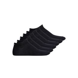 Sneakersocken Hugo "Socken 6P AS UNI CC 10260253 01 6er Pack", Herren, Gr. 43-46, schwarz, Obermaterial: 68% Baumwolle CO. 30% Polyamid PA. 2% Elasthan EL., Socken Sneakersocken