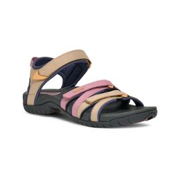 Sandale Teva "W TIRRA", Damen, Gr. 37, bunt (root light multi), Synthetik, Textil, Schuhe Sandale
