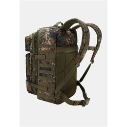 Rucksack Brandit "Brandit US Cooper XL Backpack", Gr. onesize, flecktarn, Polyester, Rucks&auml;cke Rucksack