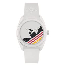 Quarzuhr adidas originals "Project Three", wei&szlig;, wei&szlig;, Armbanduhren, Herren, Quarzuhr, Armbanduhr, Damenuhr, Herrenuhr, analog
