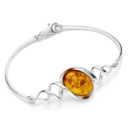 Armreif OSTSEE-SCHMUCK "OSTSEE-SCHMUCK Armreif Noemi Armreif Noemi", silber, Armb&auml;nder, Damen, 19cm, Silber 925 (Sterlingsilber), Armreif