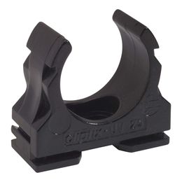 Fr&auml;nkische Fr&auml;nkische Kunststoff-Klemmschelle UV-stabilisiert clipfix-UV 25 sw (22571025)