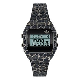 Digitaluhr adidas originals "Digital Two", grau (schwarz), Armbanduhren, Herren, Digitaluhr, Quarzuhr, Armbanduhr, Damenuhr, Herrenuhr, Edelstahlarmband, digital
