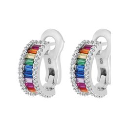 Paar Ohrstecker Lady, silber 925, Ohrringe, Damen