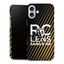 DeinDesign iPhone 16 Plus Handy Premium Case Smartphone Handyh&uuml;lle Schutzh&uuml;lle matt Racing Club De Lens Rcl Rc Lens Premium Case