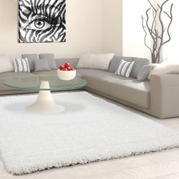Hochflor-Teppich Ayyildiz Teppiche "Life Shaggy 1500", beige (creme), B:240cm H:30mm L:340cm, Kunstfaser, Teppiche, Langflor, uni, gro&szlig;e Farbauswahl, robust, auch als L&auml;ufer und in rund