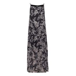 Midikleid Kaffe "Kleid KAlectra", Damen, Gr. 34, N-Gr, schwarz (schwarz, turtledove paisley), Obermaterial: 100% Polyester PES., Kleider Midikleid