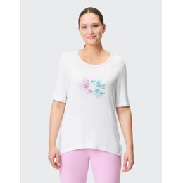 T-Shirt Joy Sportswear "T-SHIRT ROSA", Damen, Gr. 48, wei&szlig;, Obermaterial: 95% Modal, 5% Elasthan, Rundhals, Shirts T-Shirt, sportlicher Stil, f&uuml;r sportliche Aktivit&auml;ten und Freizeit